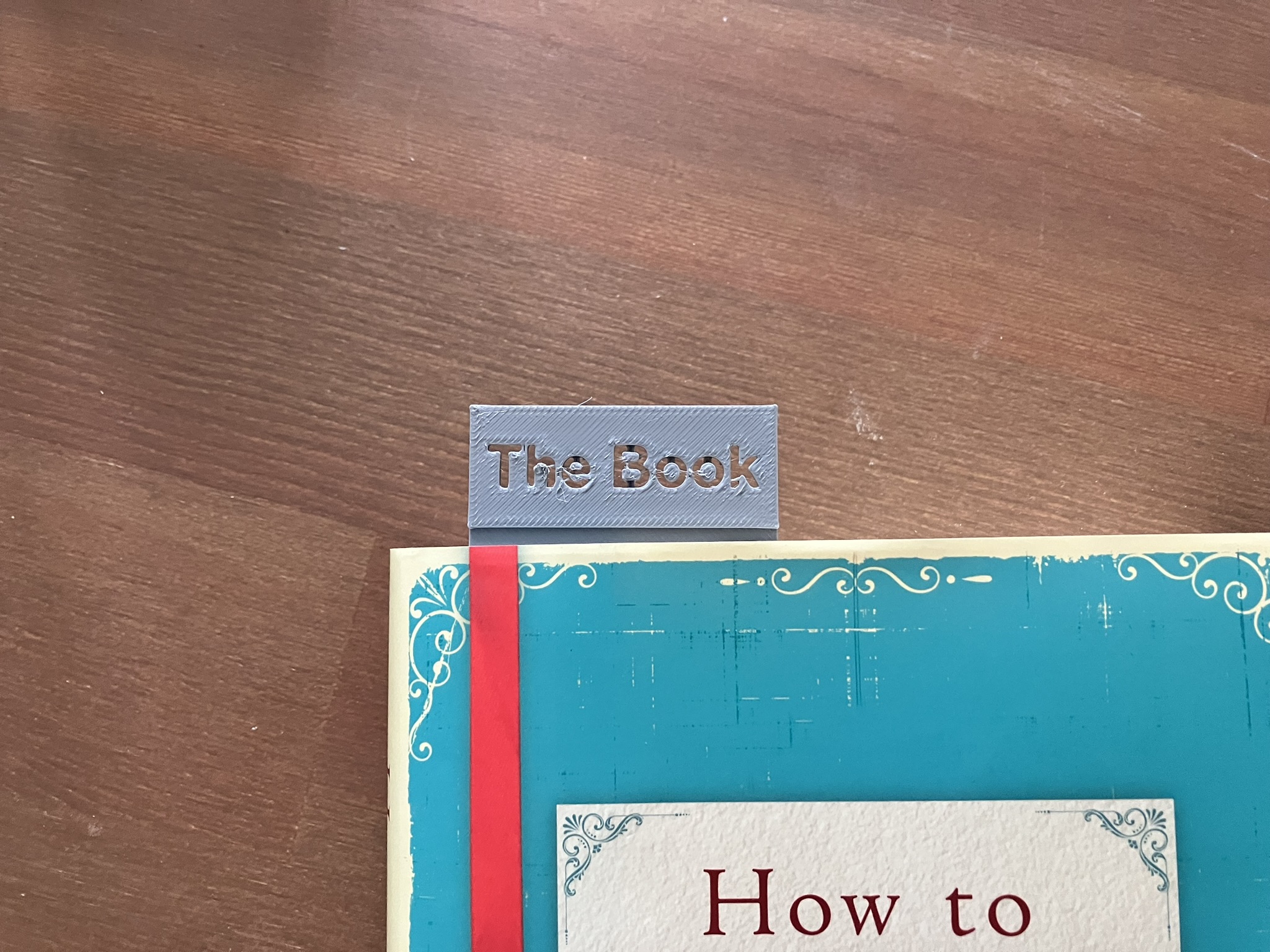 Oh Hi Mark Bookmark by Nazek Osman | Download free STL model ...