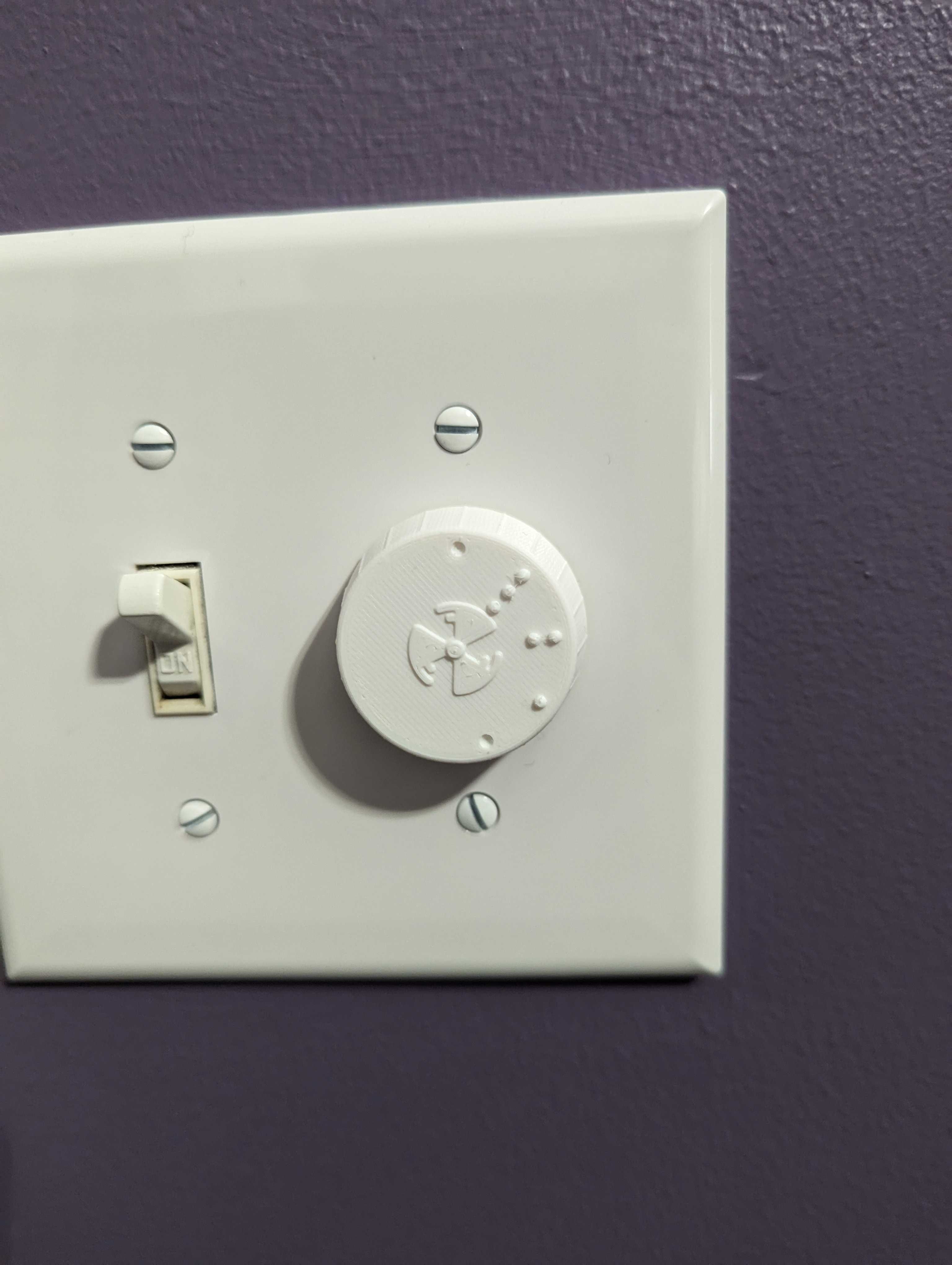 3 Speed Fan Knob by jukebox42 | Download free STL model | Printables.com