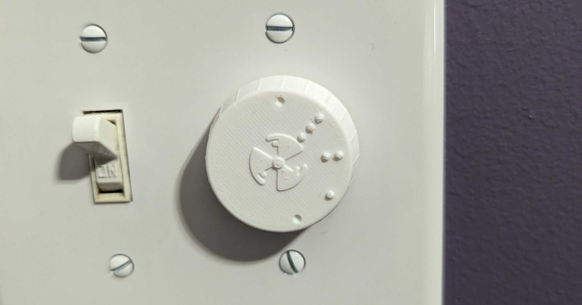 3 Speed Fan Knob by jukebox42 | Download free STL model | Printables.com