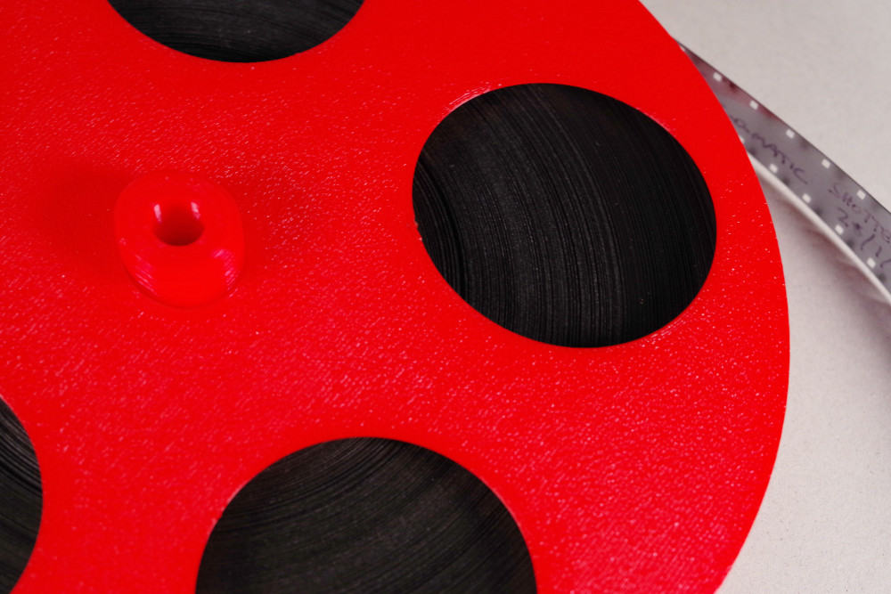 Split Reel and core adapter for 16mm film by Jason | Download free STL ...