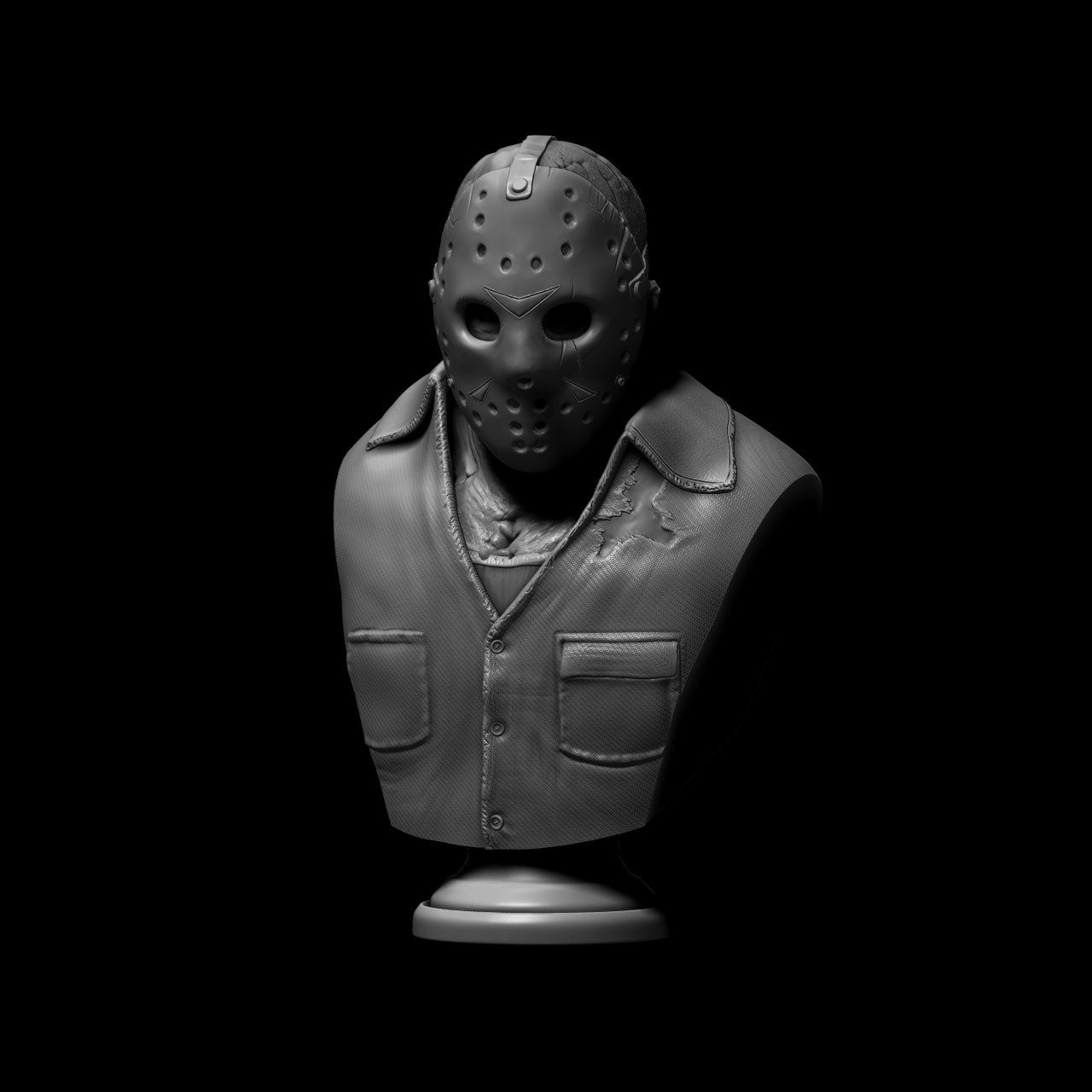 Jason Voorhees bust por Fotis Mint Studios | Descargar modelo STL ...