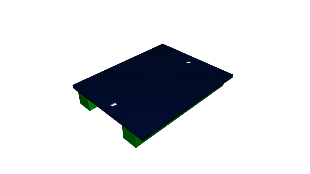 model of an Arduino Nano socket/header board by Joe | Download free STL ...