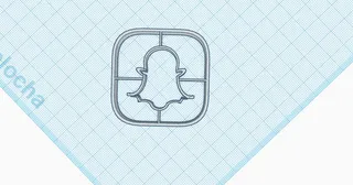 Snapchat Logo by ToxicMaxi | Download free STL model | Printables.com