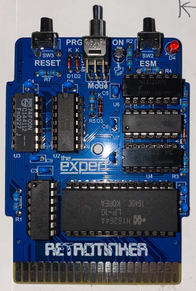 Commodore C64 The Expert Trilogic cartridge housing case by Osfald ...