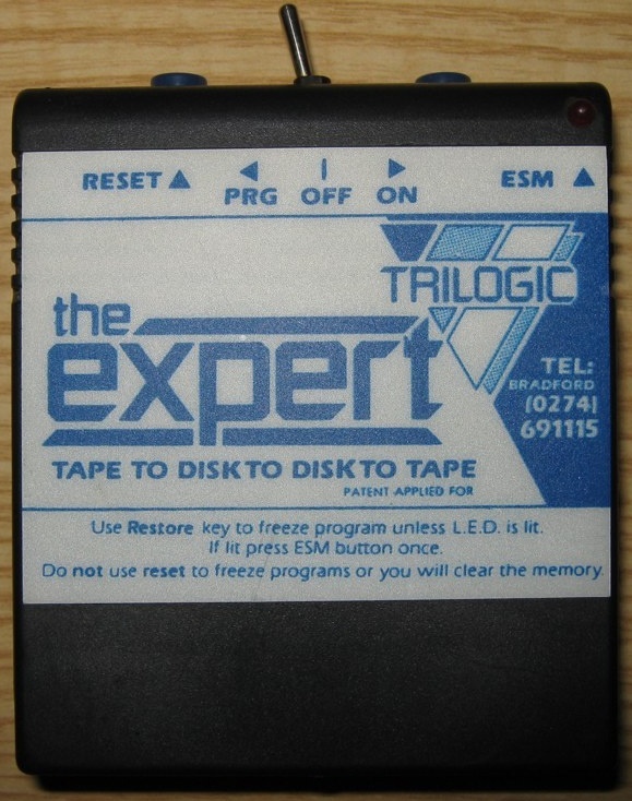 Commodore C64 The Expert Trilogic cartridge housing case by Osfald ...