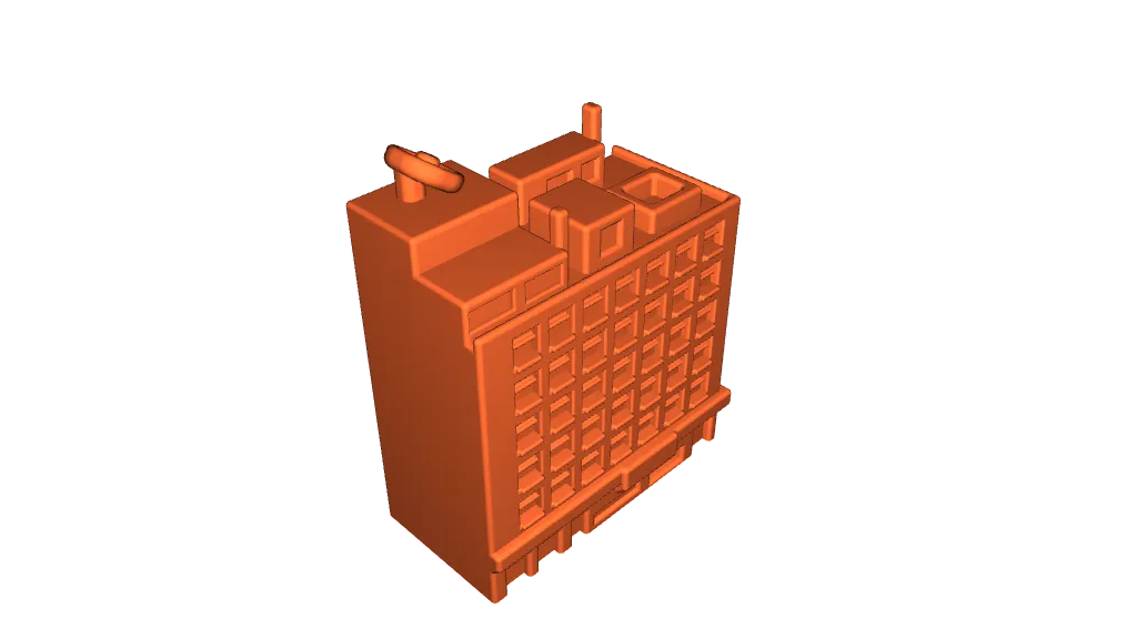 Short Building by KC Ortiz | Download free STL model | Printables.com