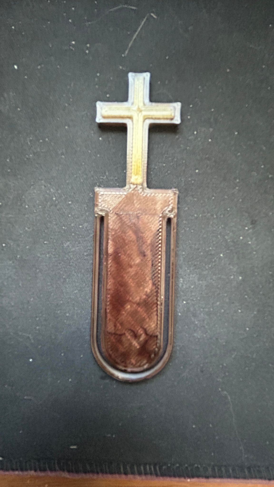 Cross Bookmark for Bible/Book by XShadeTreeX | Download free STL model ...