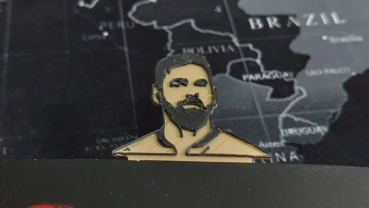 Messi Bookmark by Trei D | Download free STL model | Printables.com