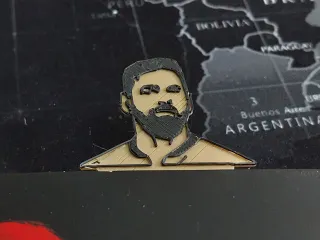 Messi Bookmark by Trei D | Download free STL model | Printables.com