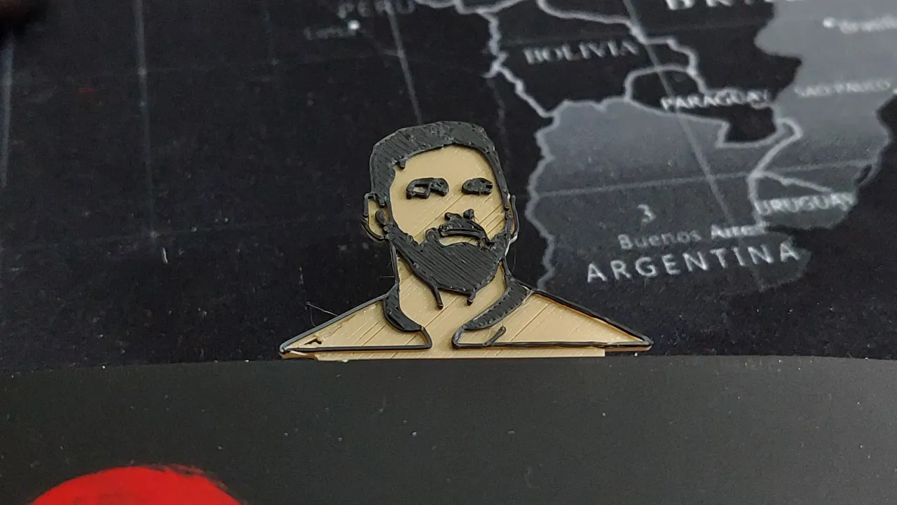 Messi Bookmark by Trei D | Download free STL model | Printables.com