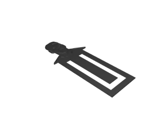 Messi Bookmark by Trei D | Download free STL model | Printables.com