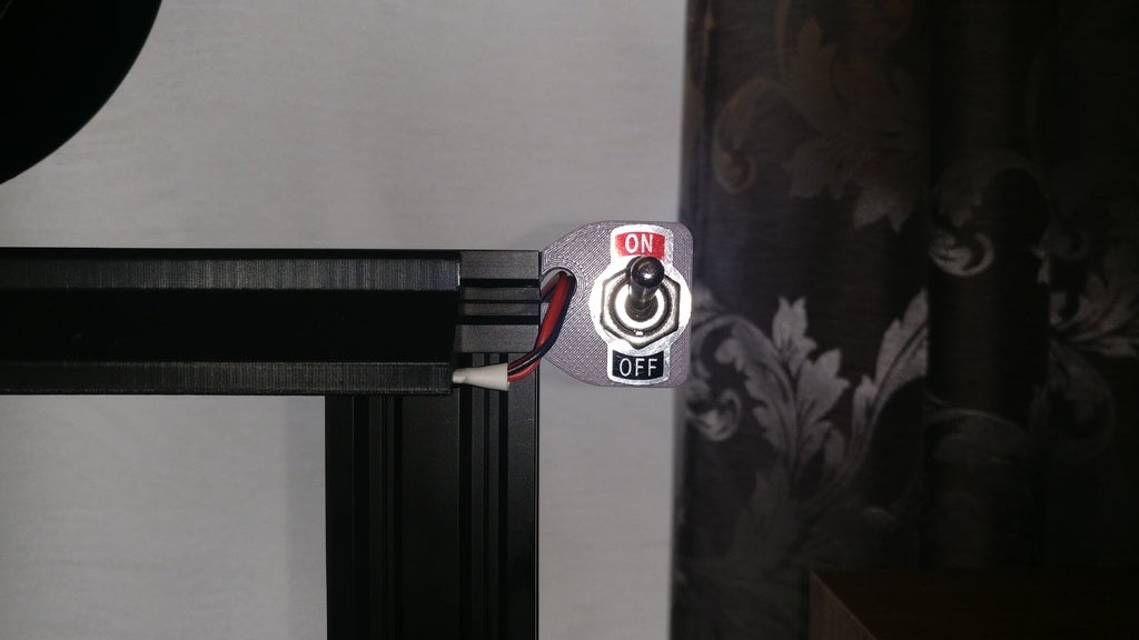 LED wire end cap 2020 extrusion with added switch by Auravendill ...