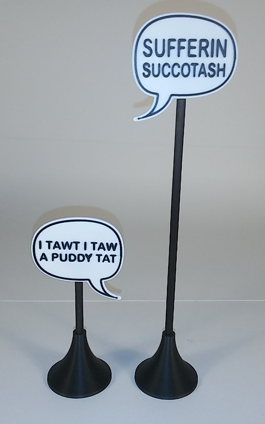 Speech Bubble Sign by Lee Humphries | Download free STL model ...