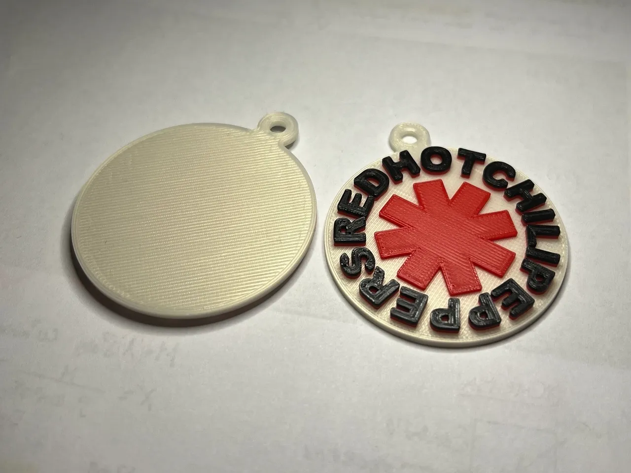 Red Hot Chili Peppers keychain / token by FanDeZyii | Download free STL ...
