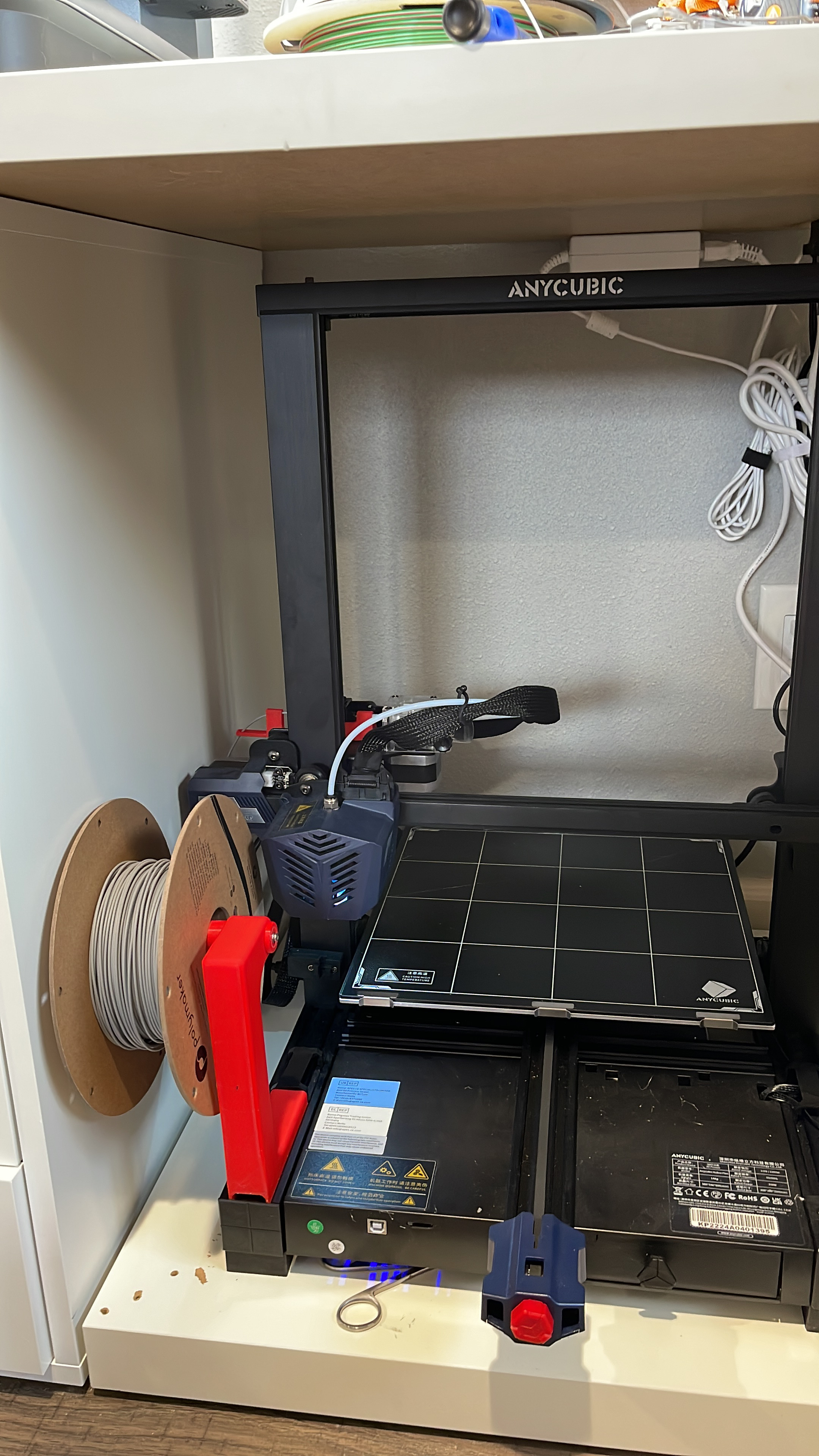 Anycubic Kobra Plus Spool Relocation By Fortner Industries Download 