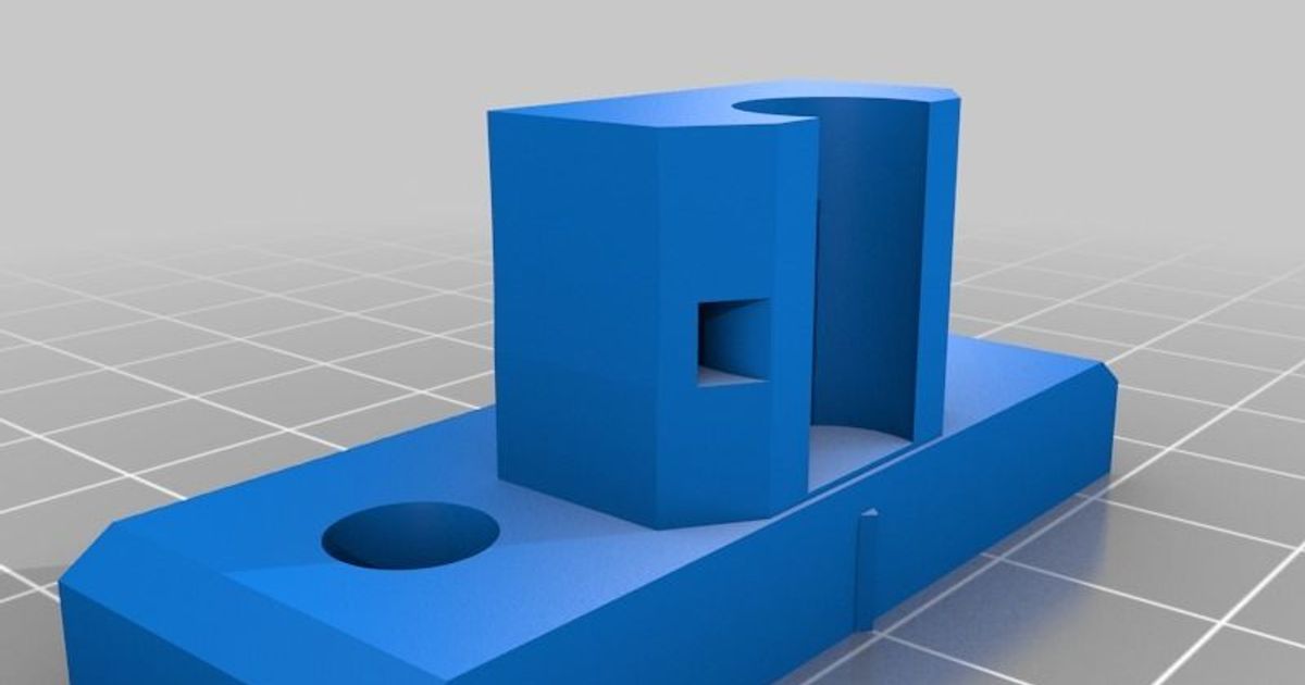 2020 8mm rod side support by Greg Nutt | Download free STL model ...