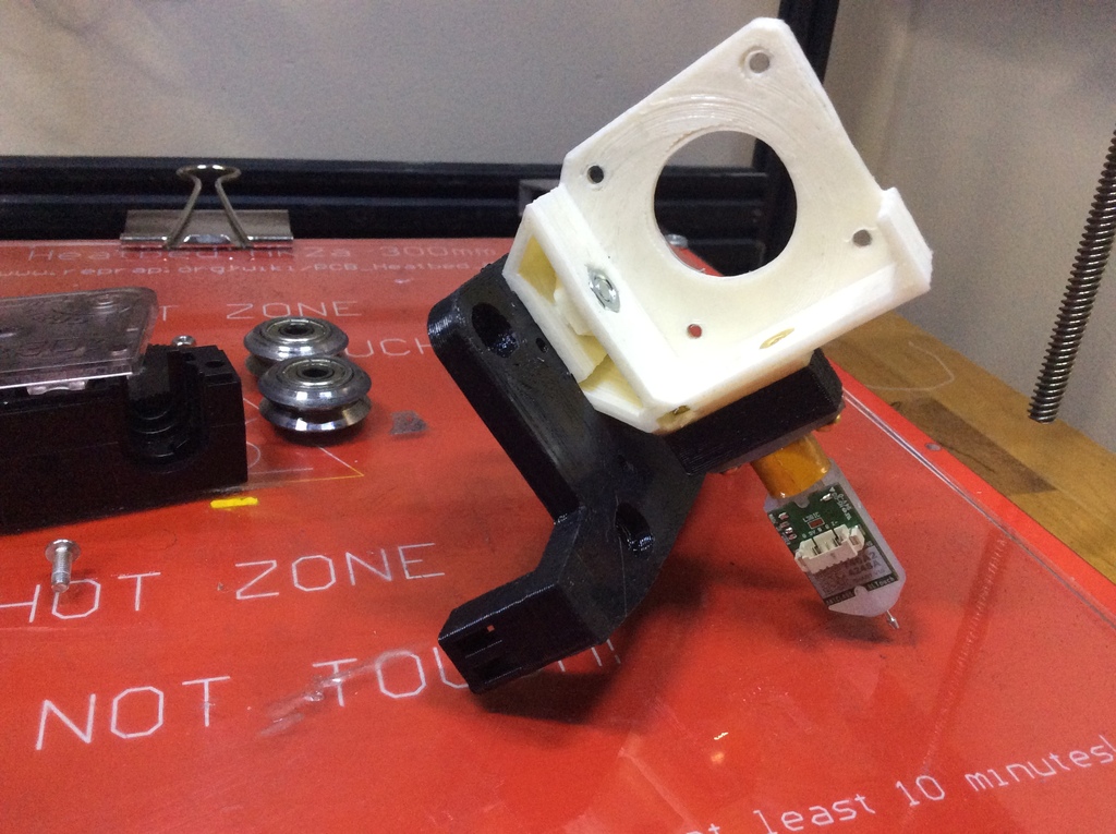 TS 2020 Rail Carriage for E3D Titan, Toranado, Prusa i3 Attachments V2 ...