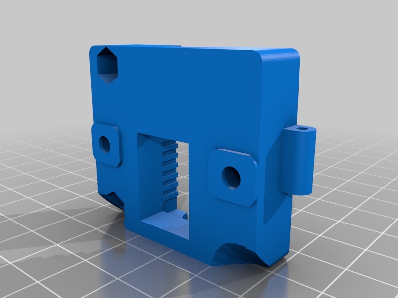 2020 V Rail Hexagon Hot End Carriage Dual Fan BLTouch Mount V1 by Greg ...