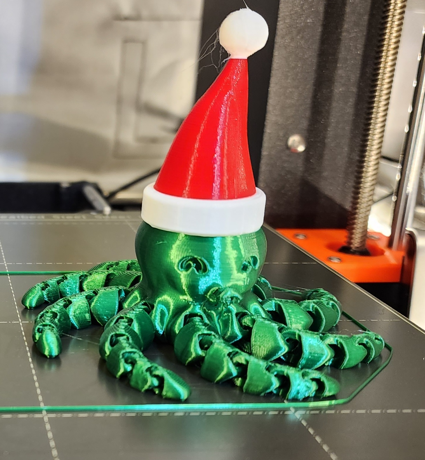Christmas Octopus by Malatoke | Download free STL model | Printables.com