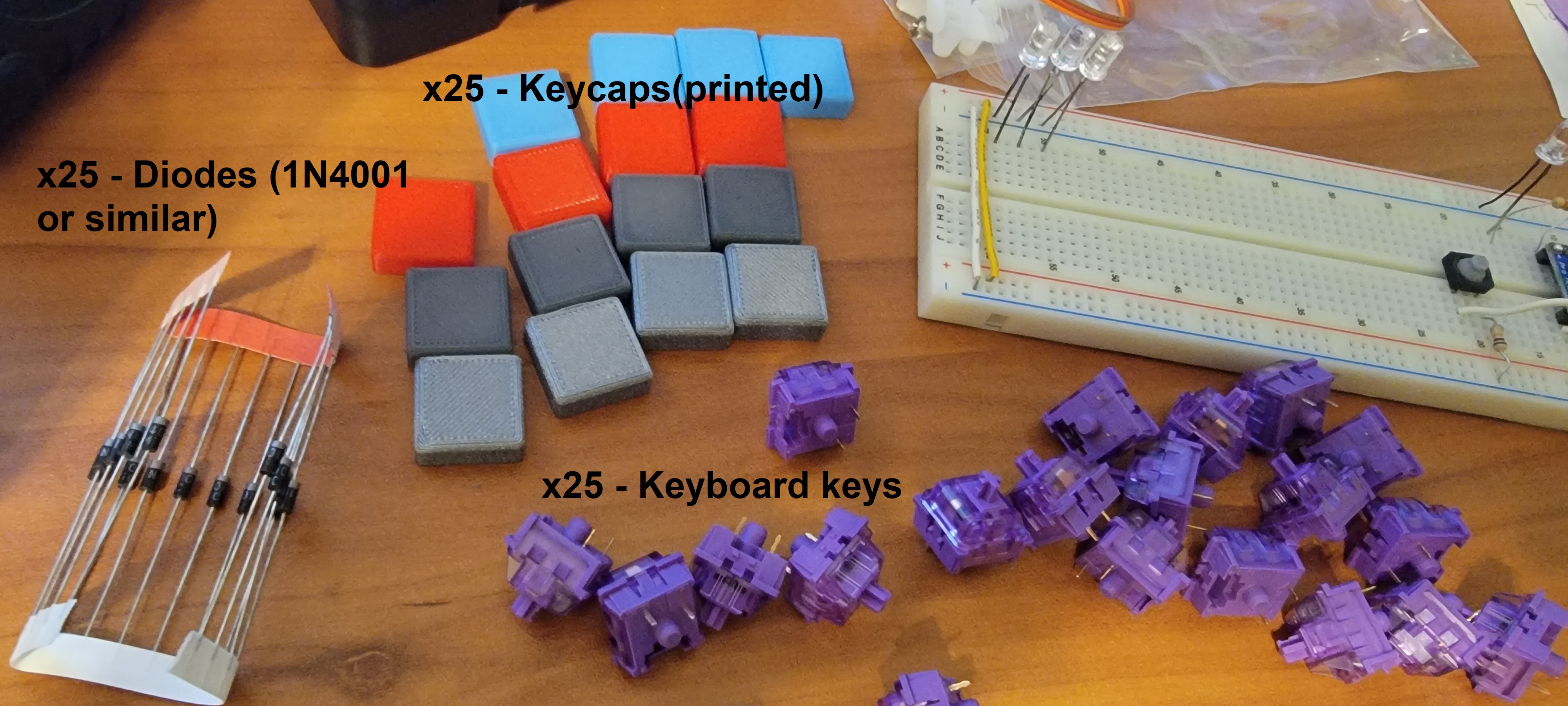 25 Button MACRO Keypad by McTech3D | Download free STL model ...