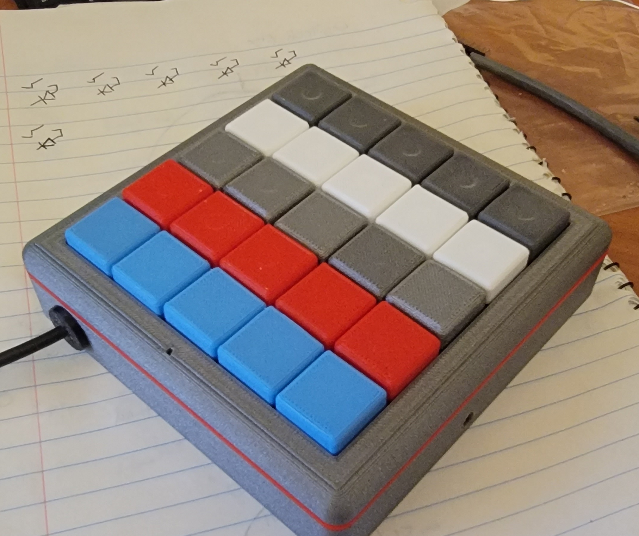 25 Button MACRO Keypad by McTech3D | Download free STL model ...