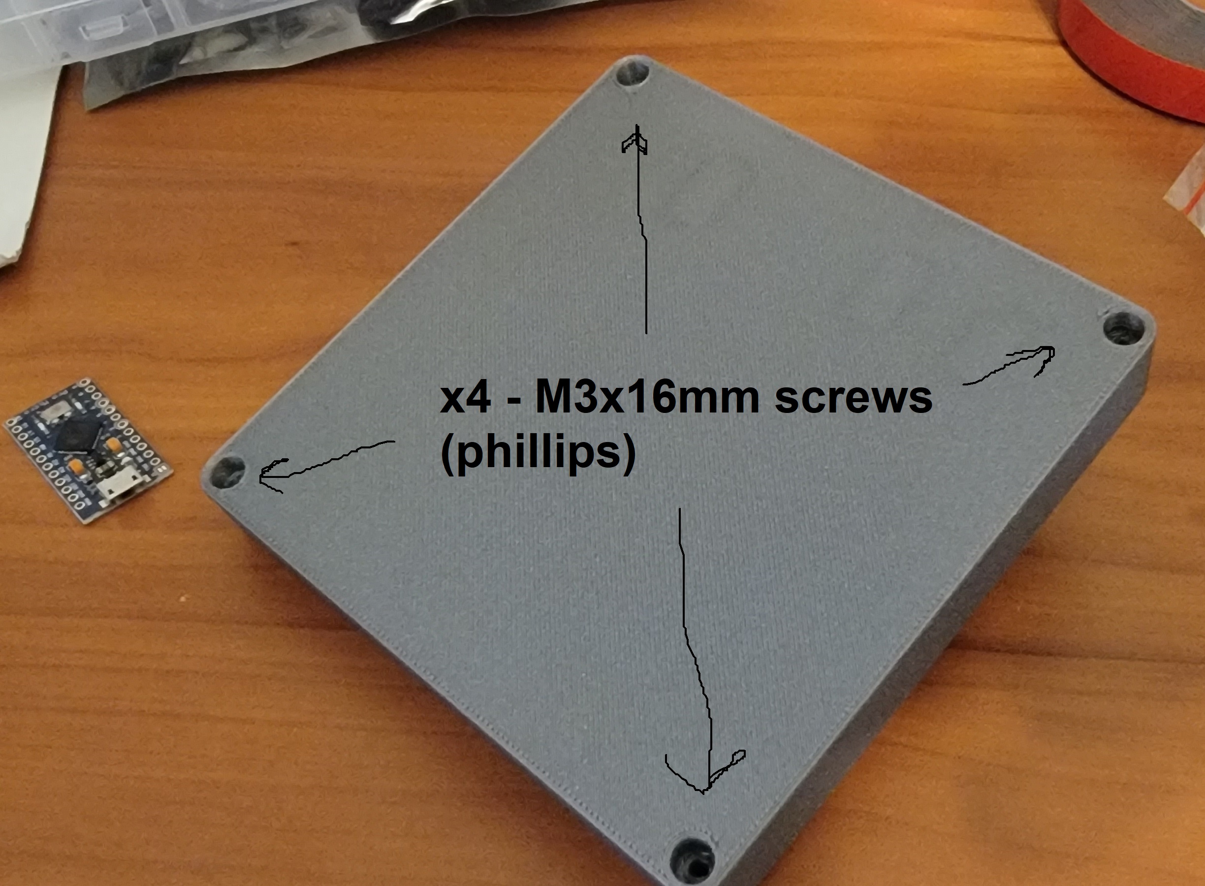 25 Button MACRO Keypad by McTech3D | Download free STL model ...