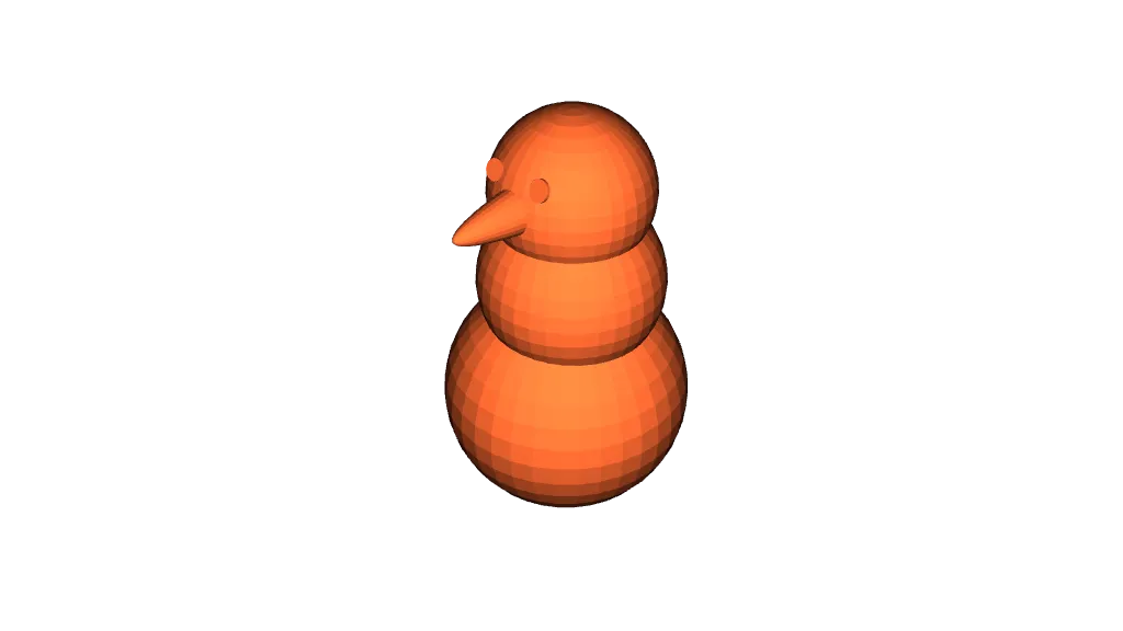 goofy snow man by Pedro Mendez-Gaspar | Download free STL model ...