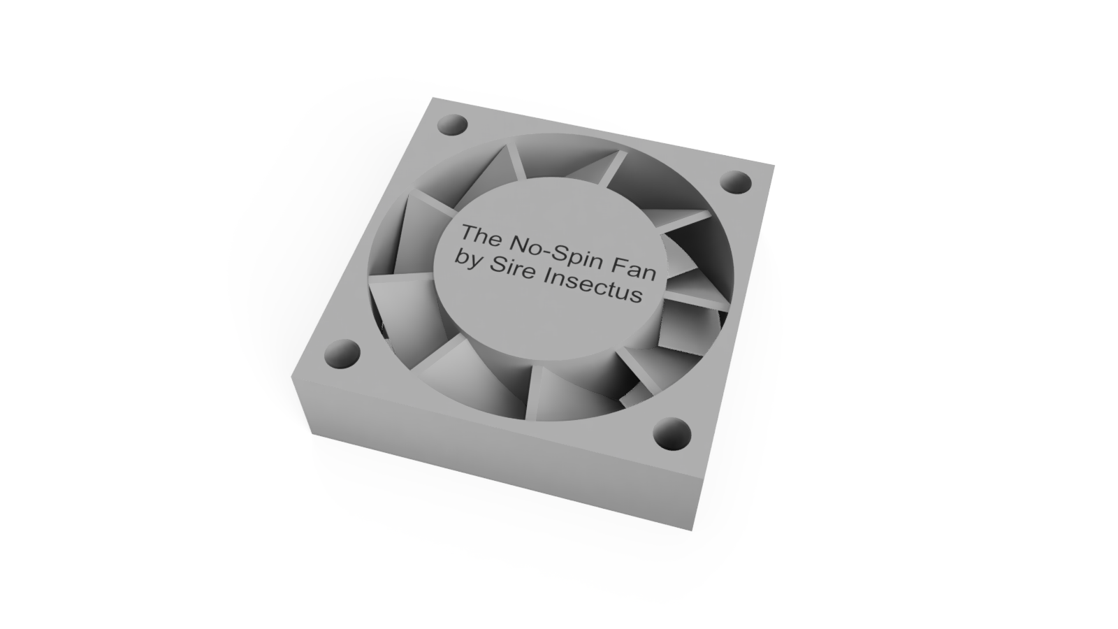 4010 Electric Computer Fan by SireInsectus | Download free STL model ...