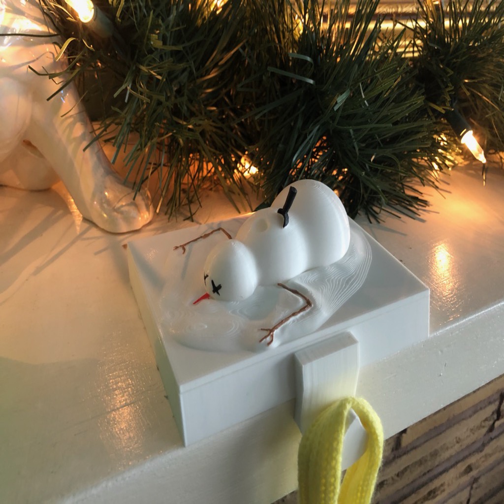 Snowman House of Horrors Stocking Holders by TheJollyRedBeard ...