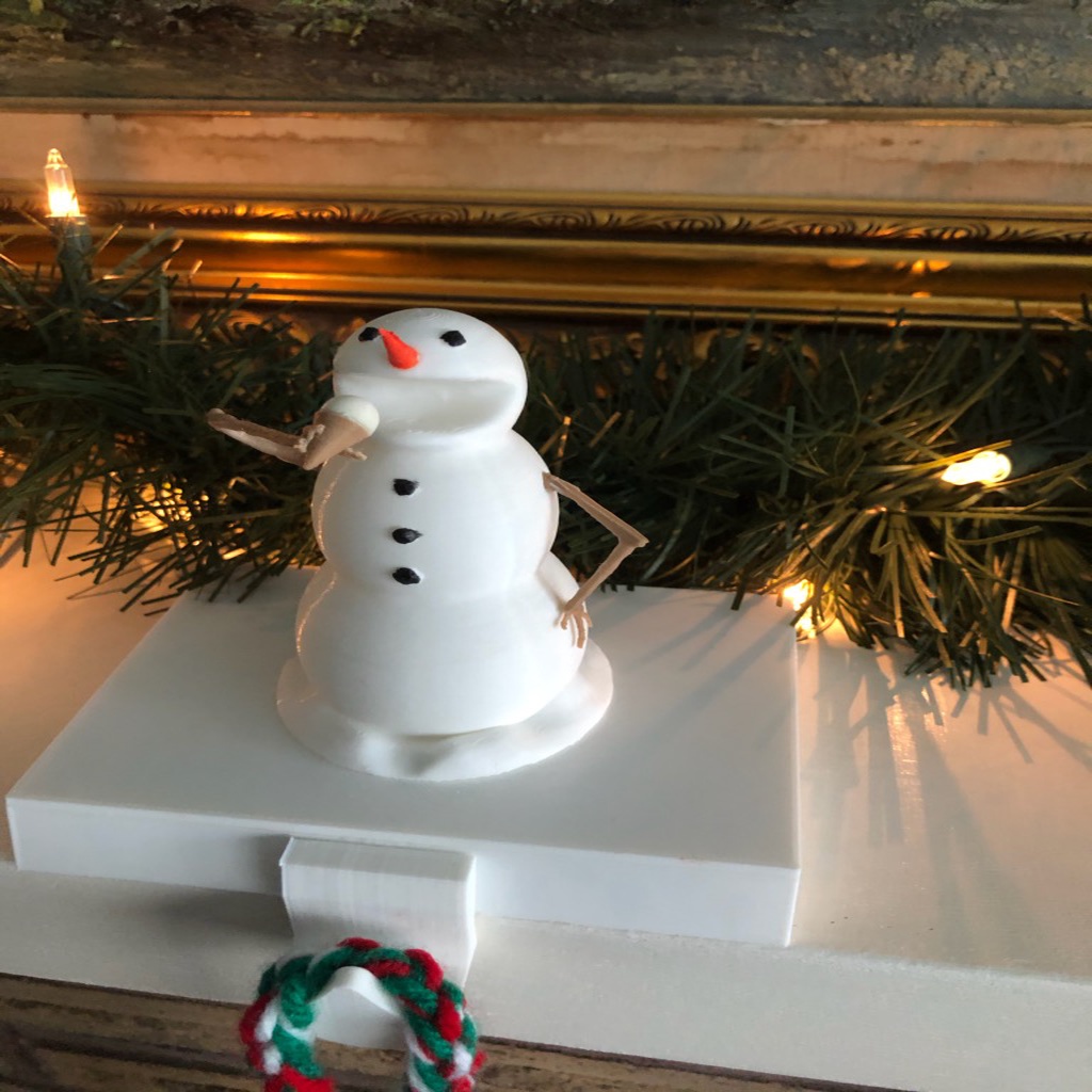 Snowman House of Horrors Stocking Holders by TheJollyRedBeard ...