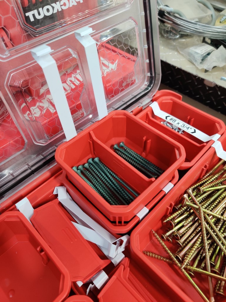 Milwaukee Packout Label Strips by Foreverwinter | Download free STL ...