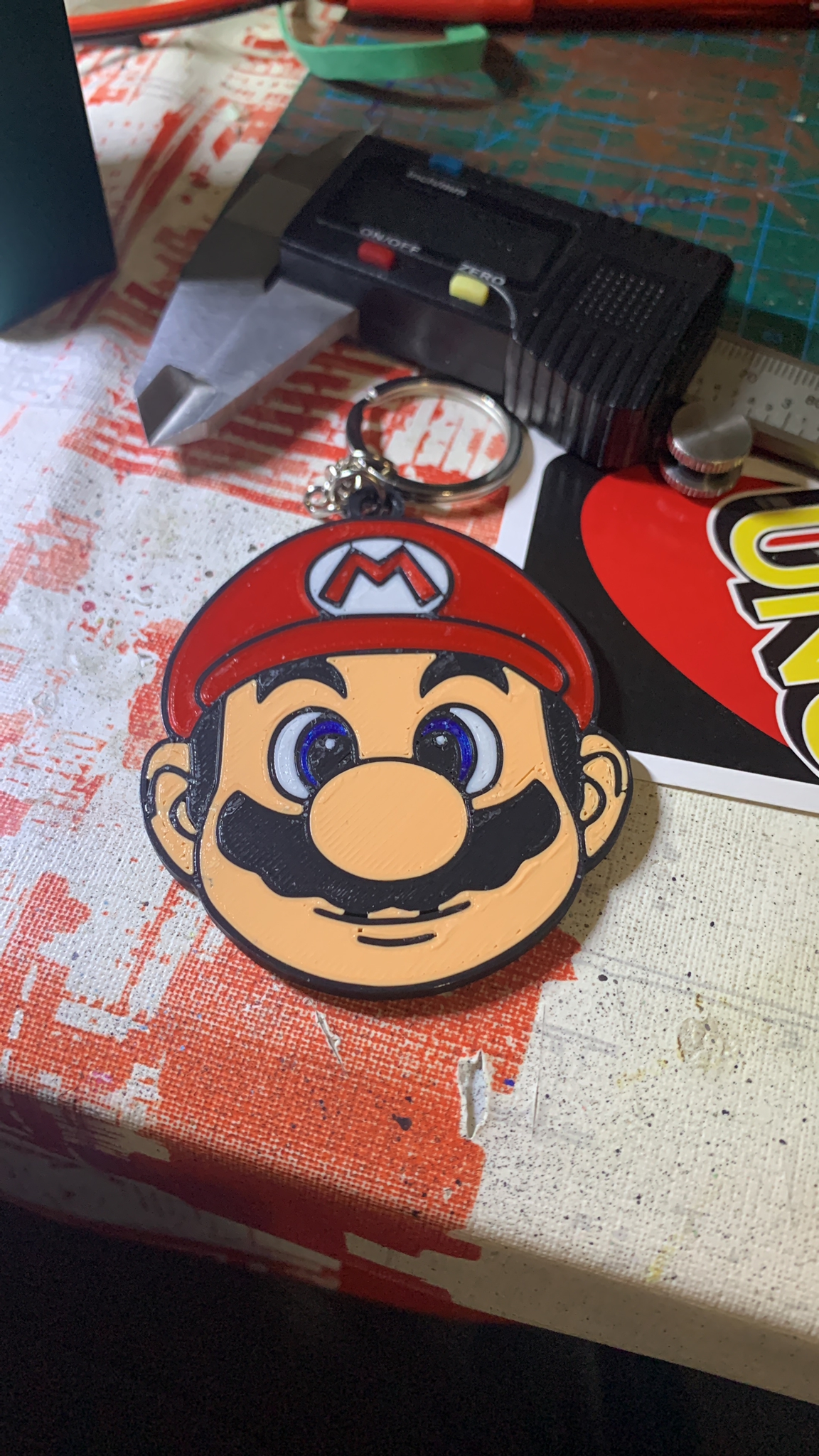 Llavero de mario mmu by jesusbautista | Download free STL model ...