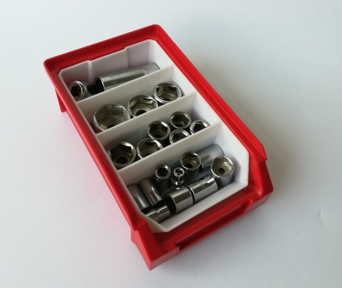 Tool box compartment divider by Fran Gaur | Download free STL model ...