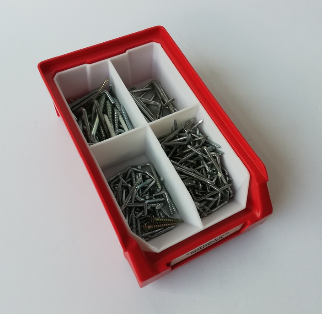 Tool box compartment divider by Fran Gaur | Download free STL model ...
