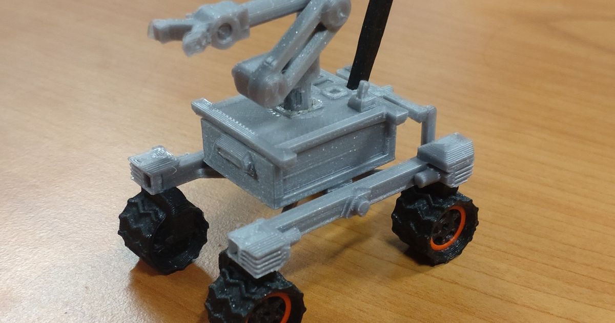 Rover K3P4 miniature by Team RoverOva | Download free STL model ...