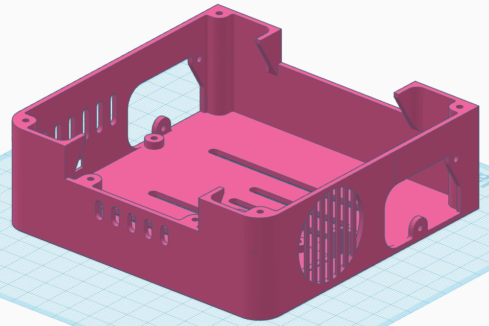 Ender 3 Pro rear case to fit BTT SKR mini e3 Version 3 by KarlDonovan ...