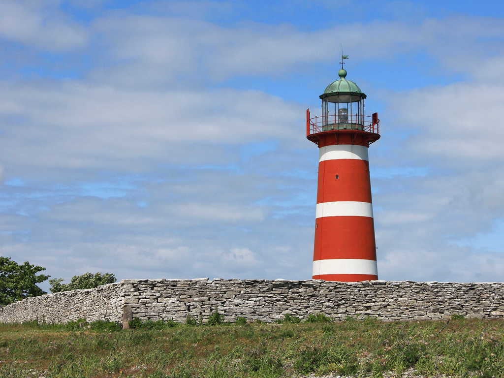 Lighthouse (fyr) from Närsholmen in Gotland (Sweden) by Danny Hermans ...