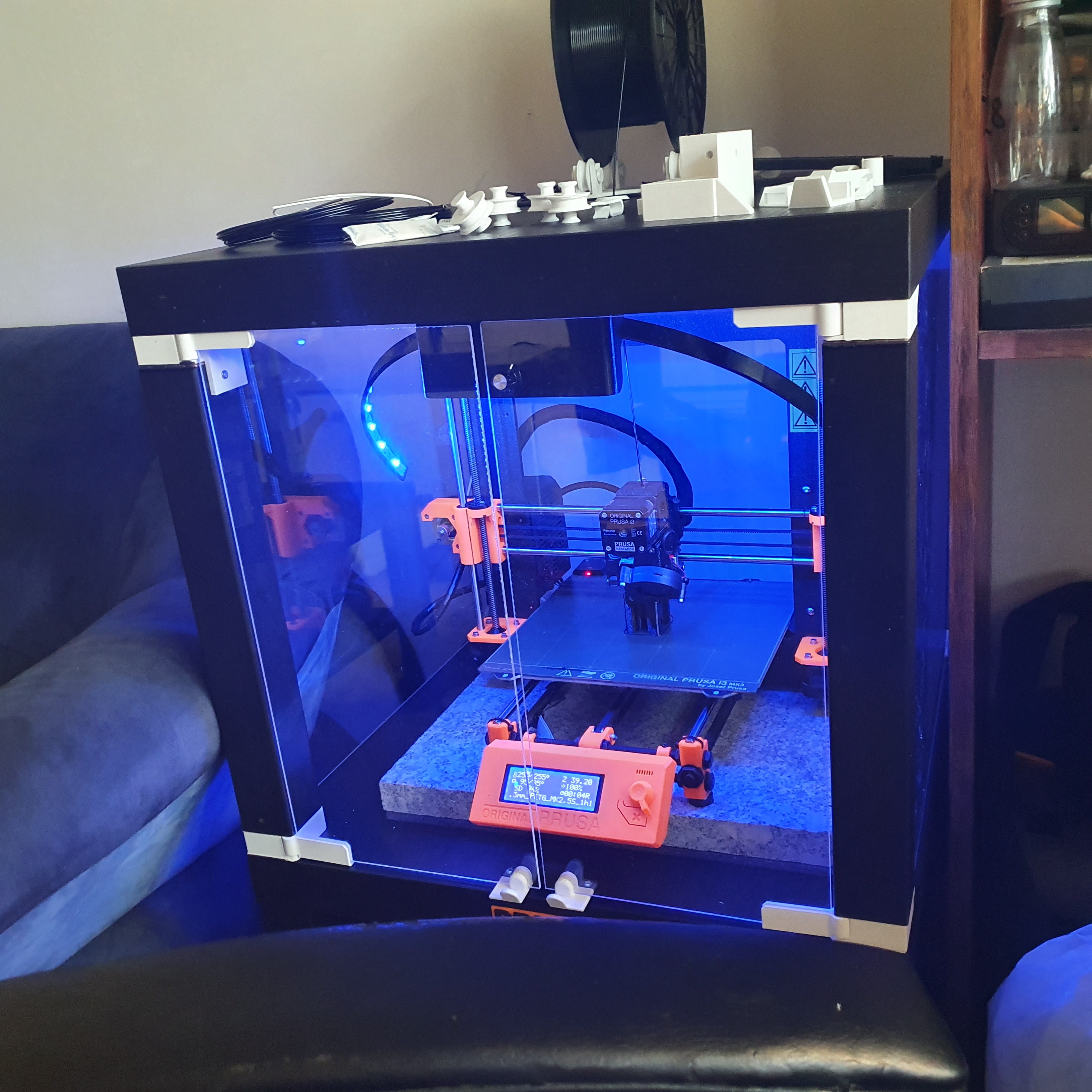 Led RGB stripe construction for Lack Enclosure by Losho | Download free ...