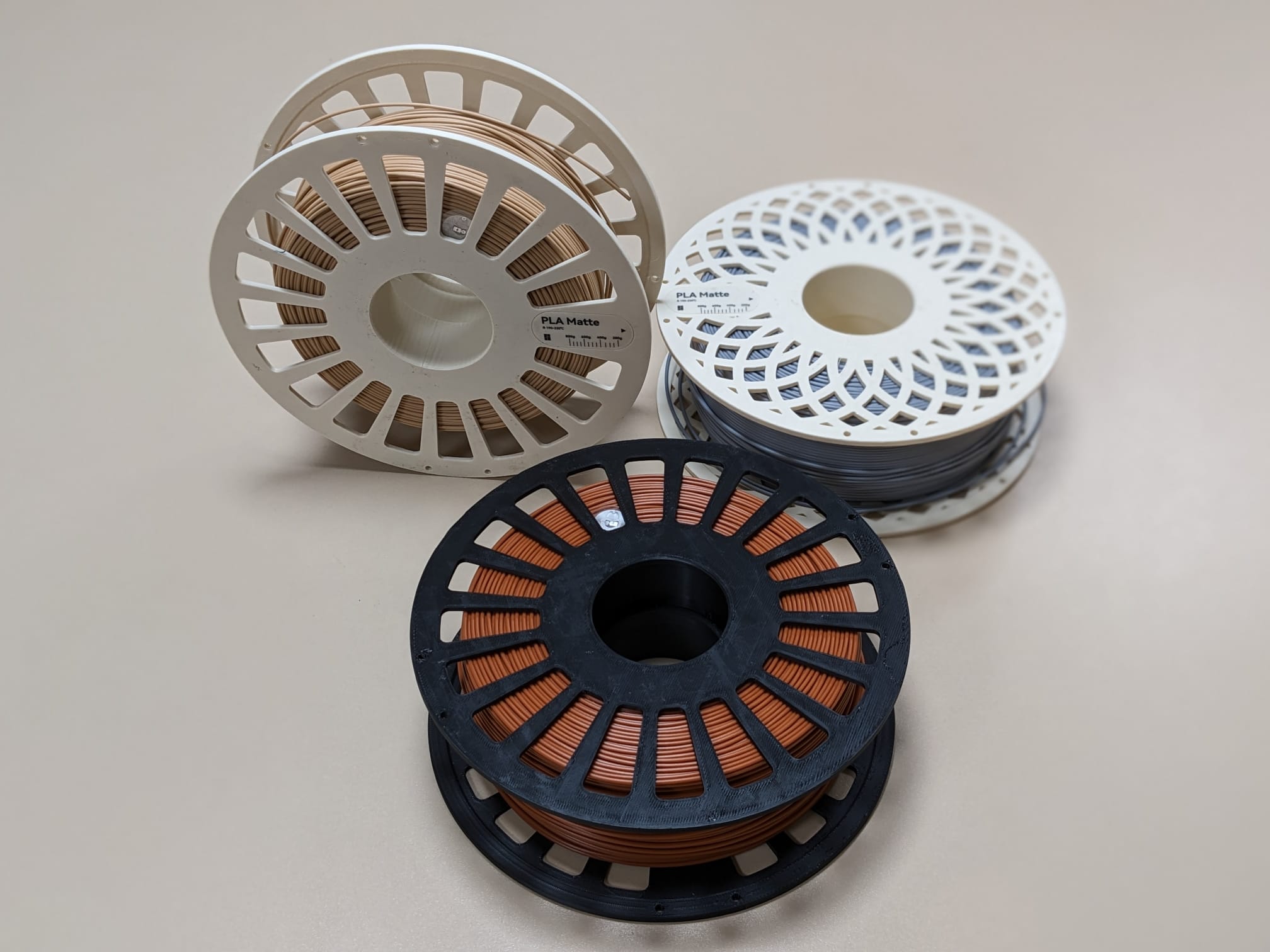 Reusable Filament Spool by Fran Gaur | Download free STL model ...
