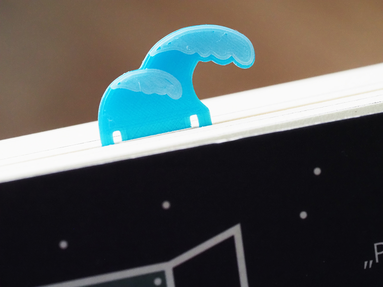 Wave bookmark by Suterén | Download free STL model | Printables.com