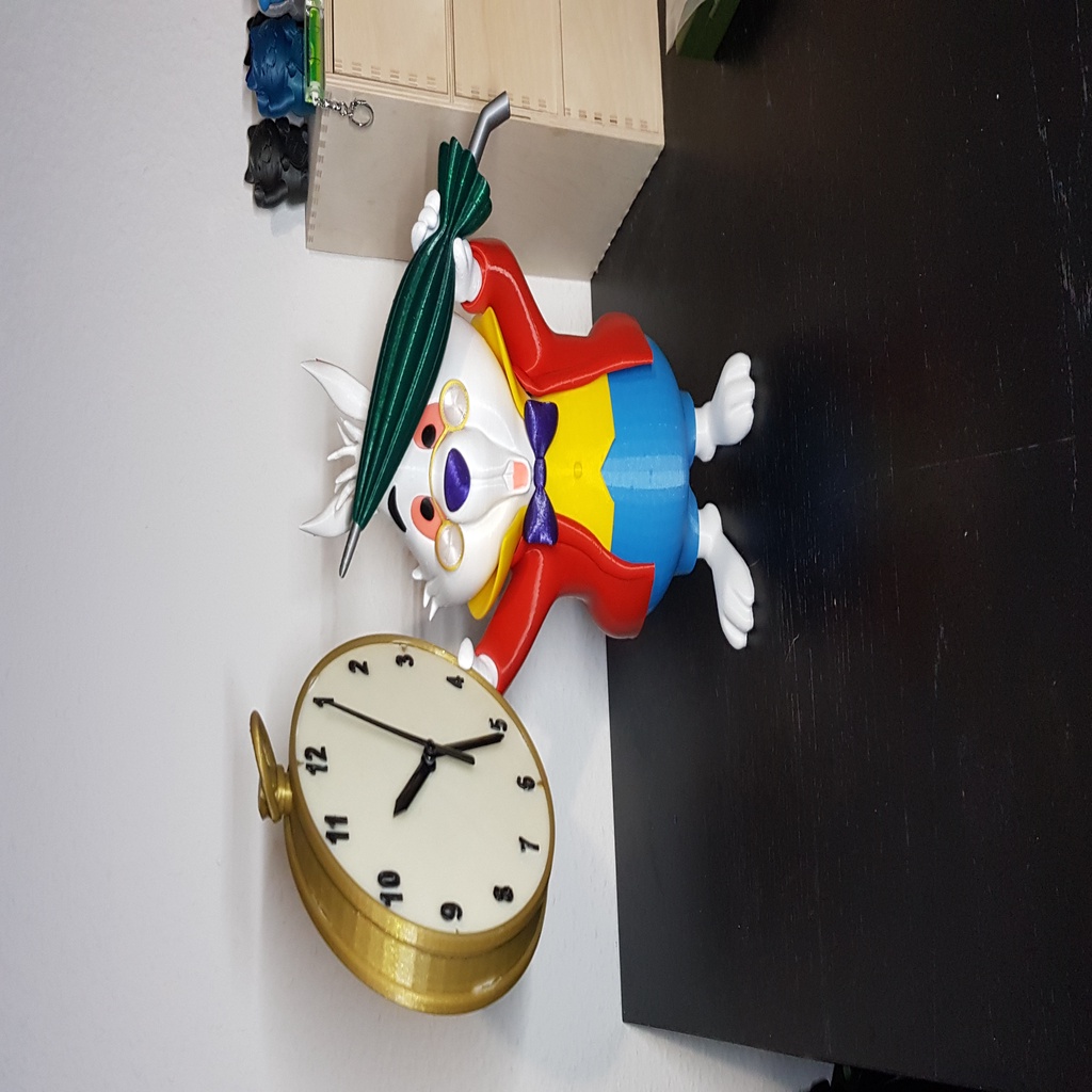 White Rabbit with Quartz Clockwork by KEKO | Download free STL model ...