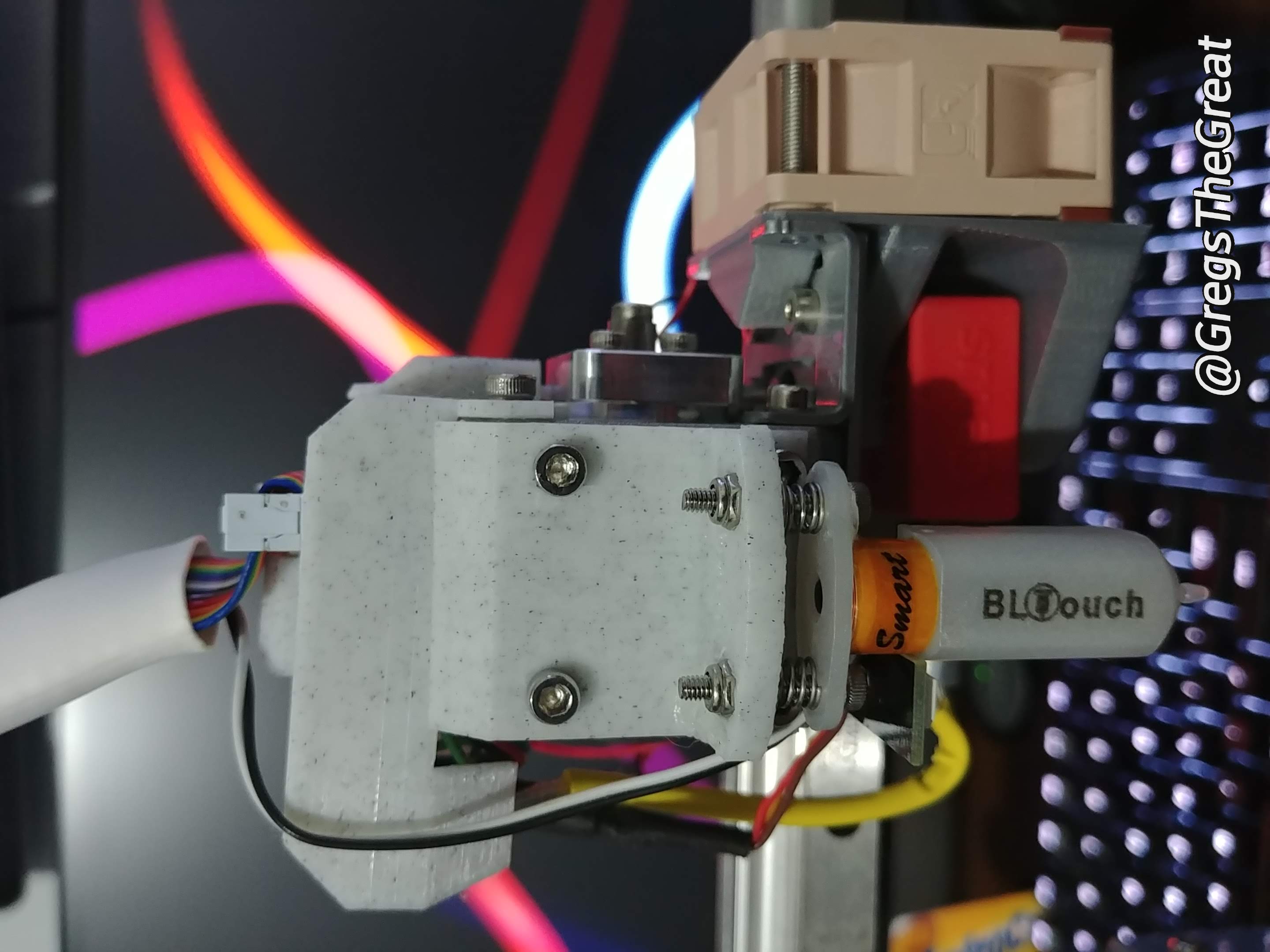 Cetus 3D Bl Touch Mount + Cover by GregTheGreat | Download free STL ...