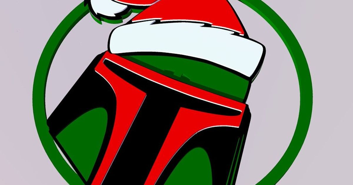 Boba Fett Christmas Tree Decoration by Frikarte3D | Download free STL ...