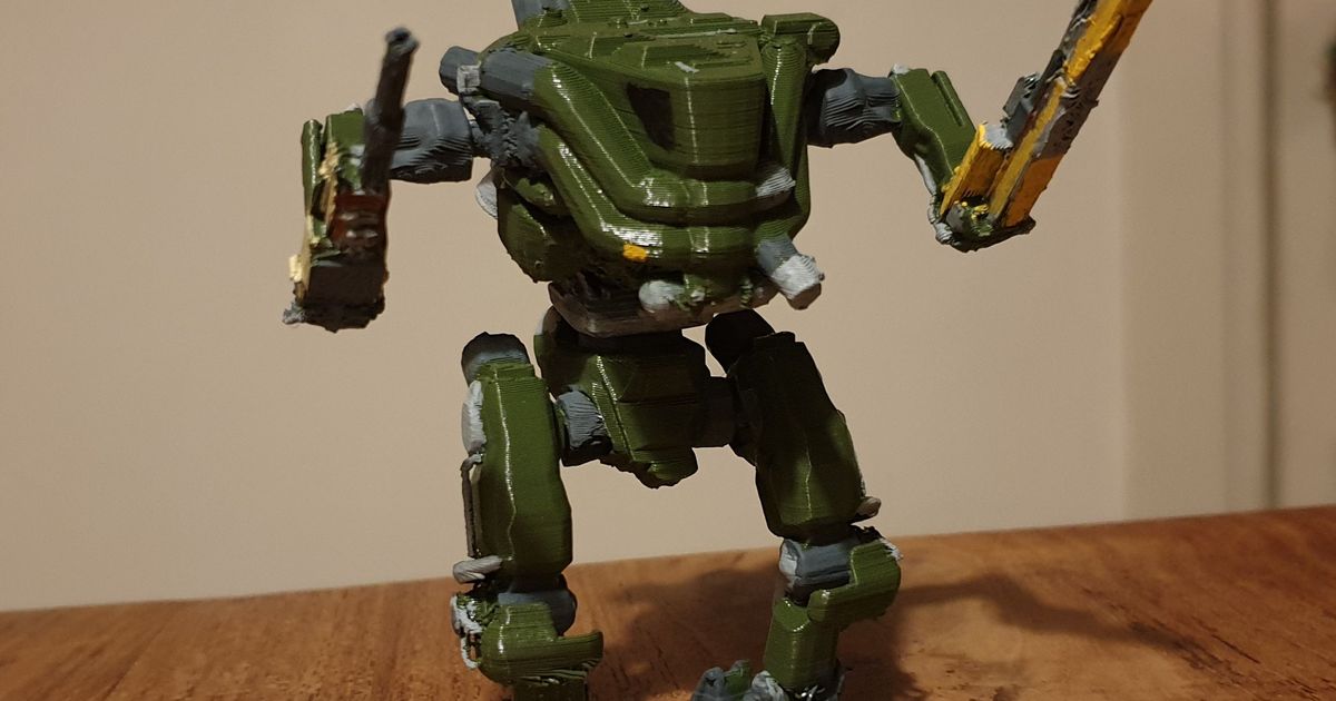 Predator M2 Pat Mech HAWKEN by Thunder's Office | Download free STL ...