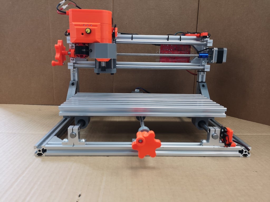 CNC 3018 upgrade with BLDC motor spindle with ER8 spring collet chuck ...