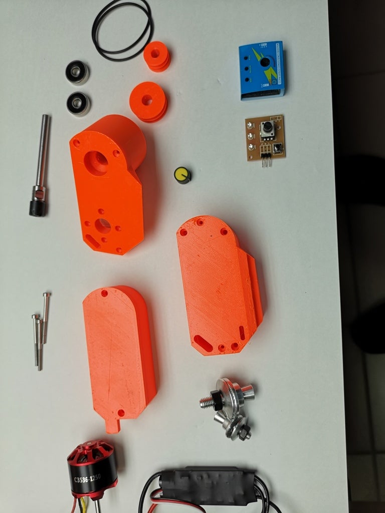 CNC 3018 upgrade with BLDC motor spindle with ER8 spring collet chuck ...