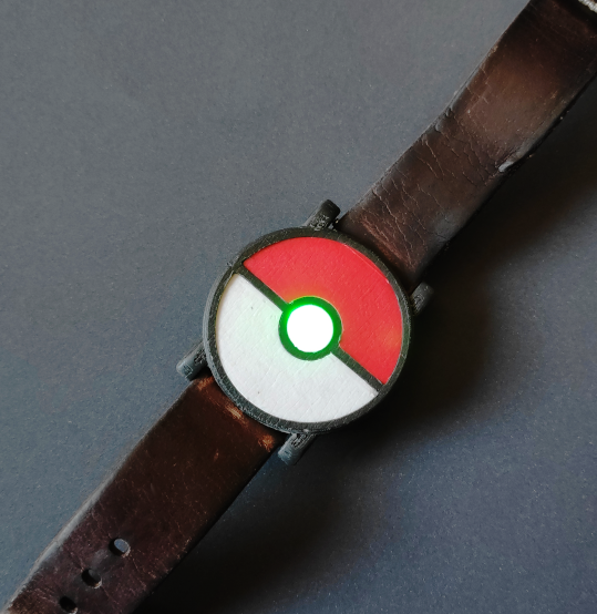 Pokemon Go Plus Watch Case - Pokeball Design by Fujisama | Download ...