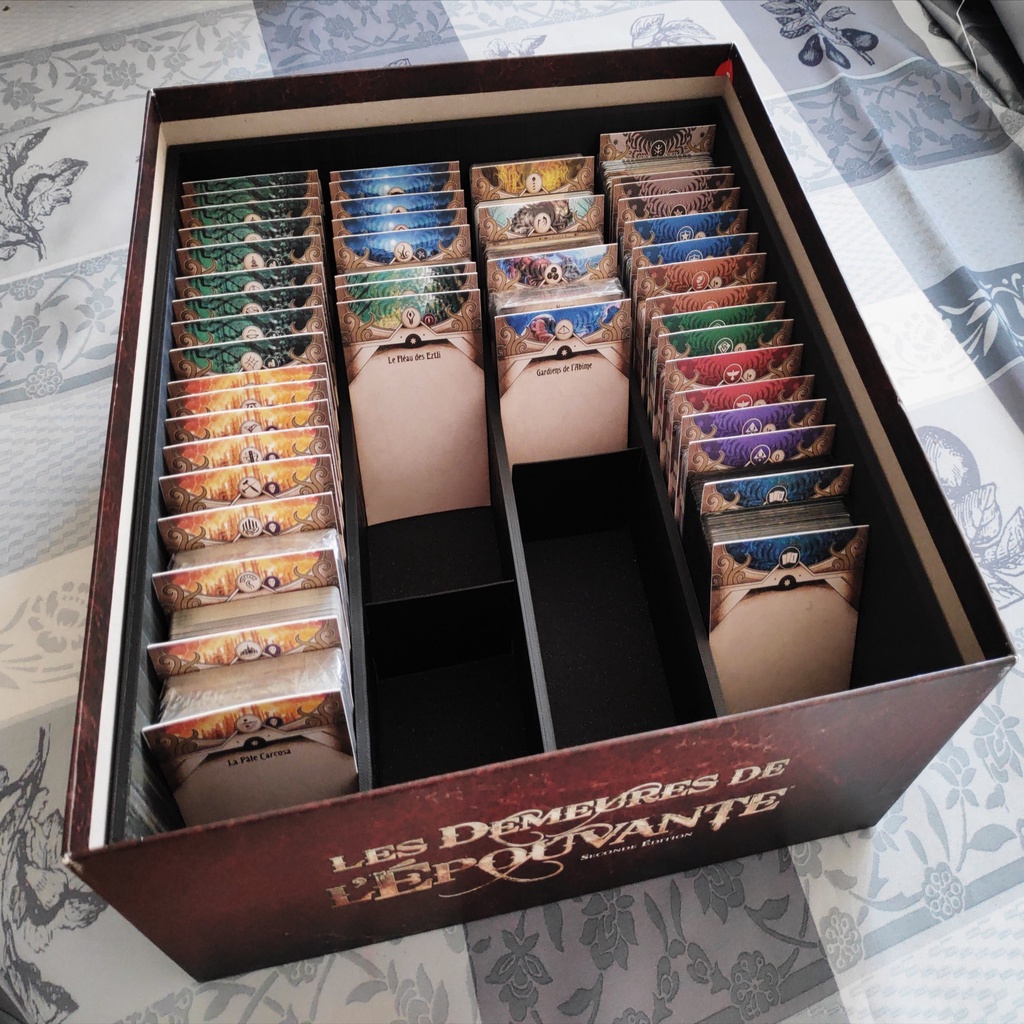 Arkham Horror (LCG) Storage Box Organizer with the Mansions of Madness ...