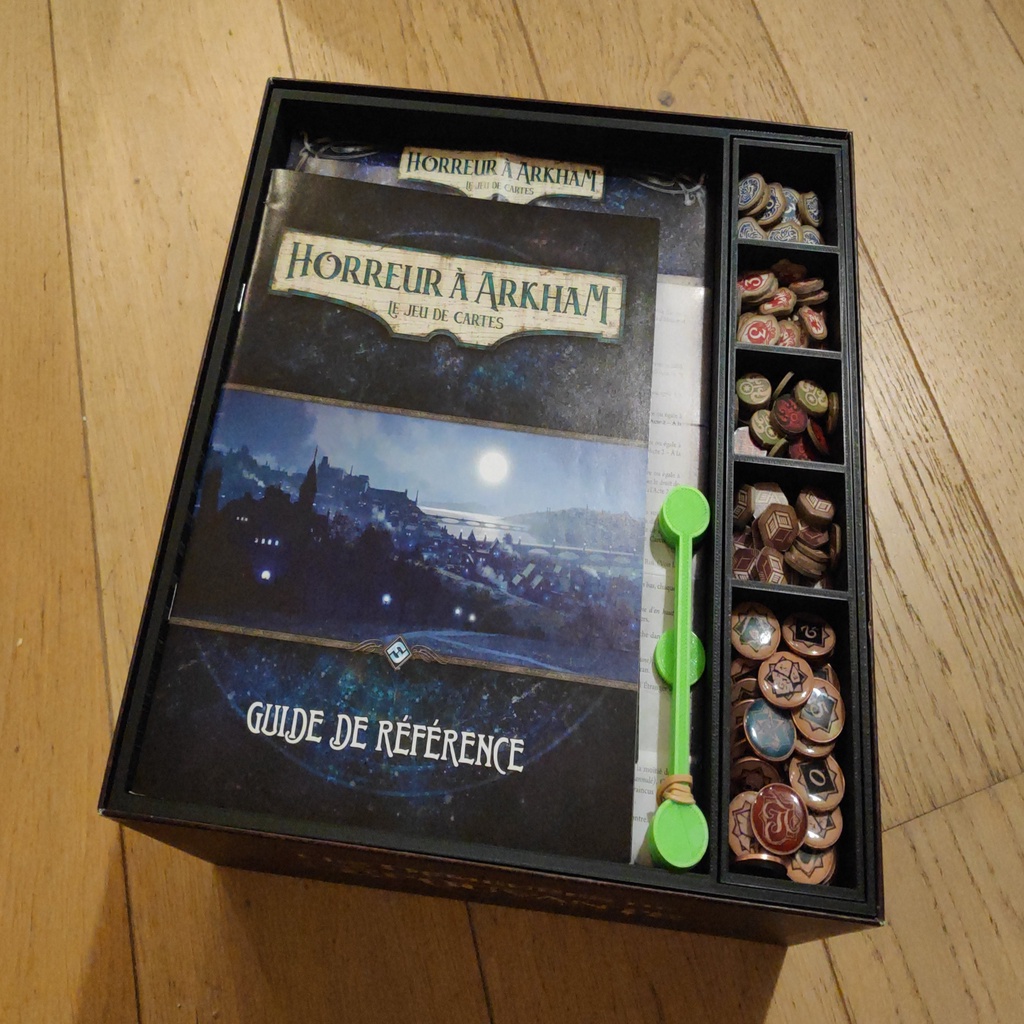 Arkham Horror (LCG) Storage Box Organizer with the Mansions of Madness ...