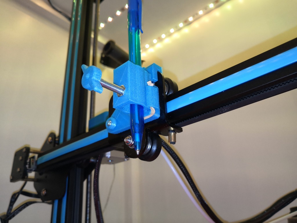 Creality CR-10 Pen Plotter holder por Fujisama | Descargar modelo STL ...